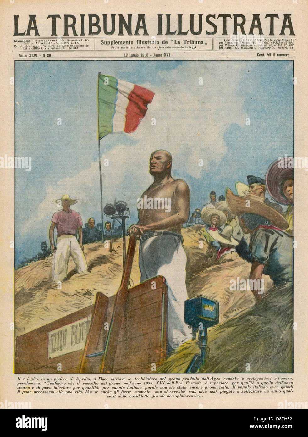 Mussolini hi-res stock photography and images - Alamy