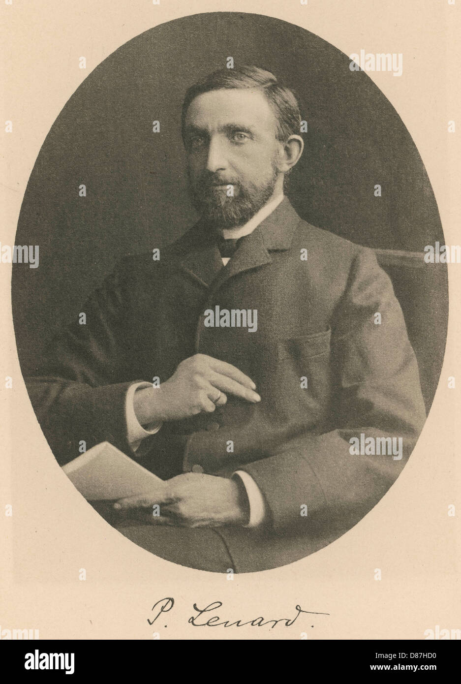 Philipp Lenard - Nobel Prize Winner Stock Photo - Alamy