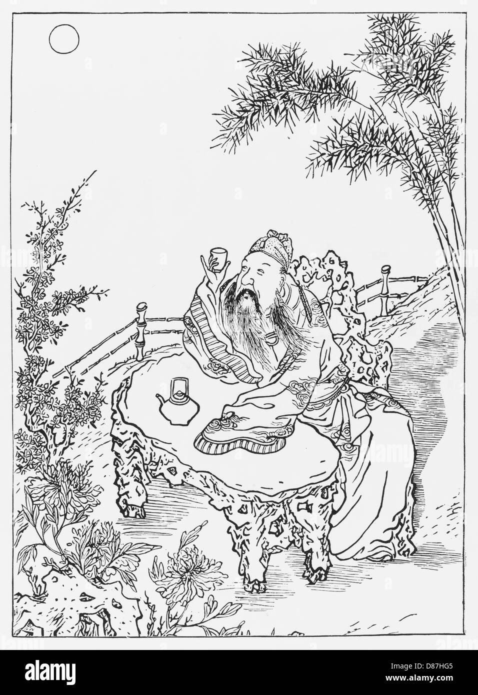 Chinese poet hi-res stock photography and images - Alamy