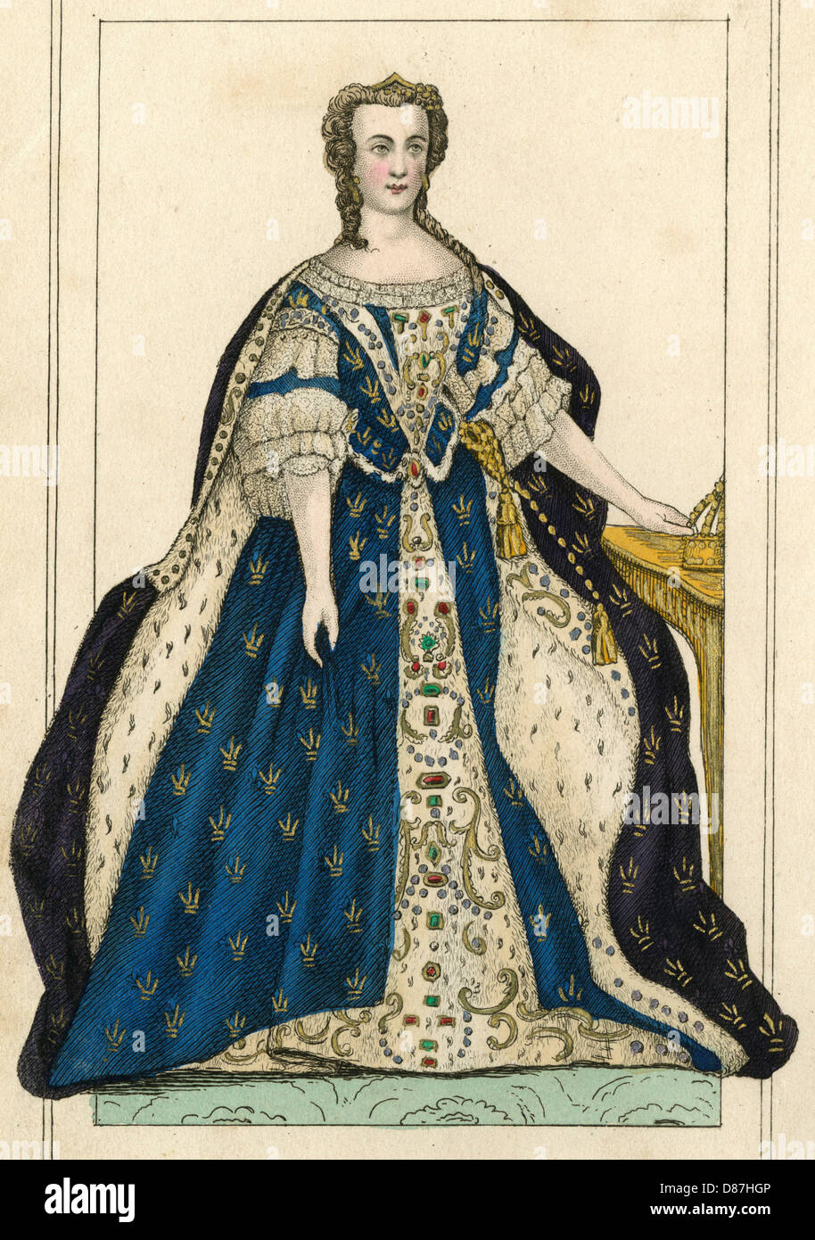 MARIE (QUEEN LOUIS XV Stock Photo - Alamy