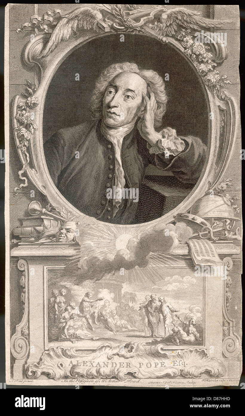 Poet alexander pope hi-res stock photography and images - Alamy