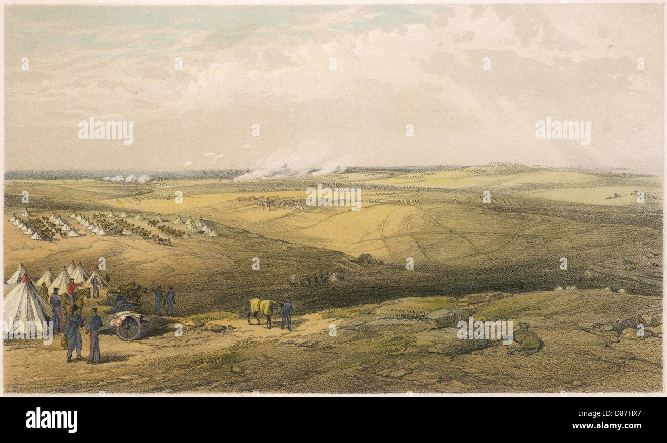 Siege of Sevastopol, Crimean War Stock Photo - Alamy