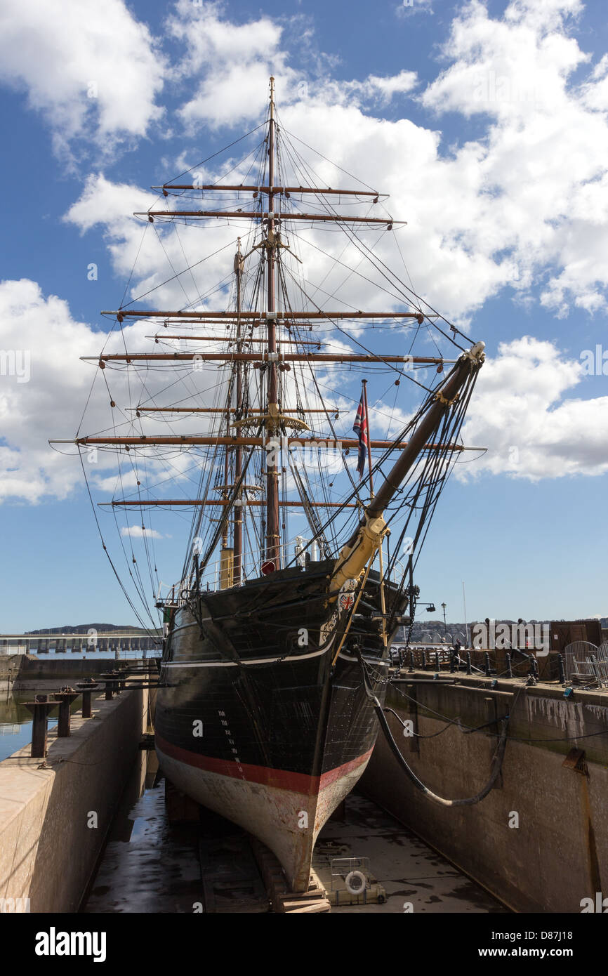 RRS Discovery at "Discovery Point" Dundee Scotland .Polar exploration ...