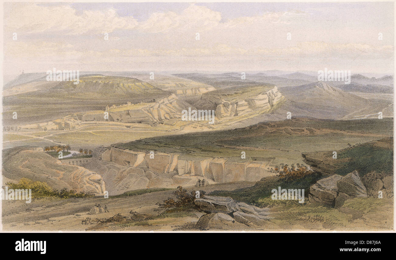 RUINS OF INKERMAN 1854 Stock Photo - Alamy