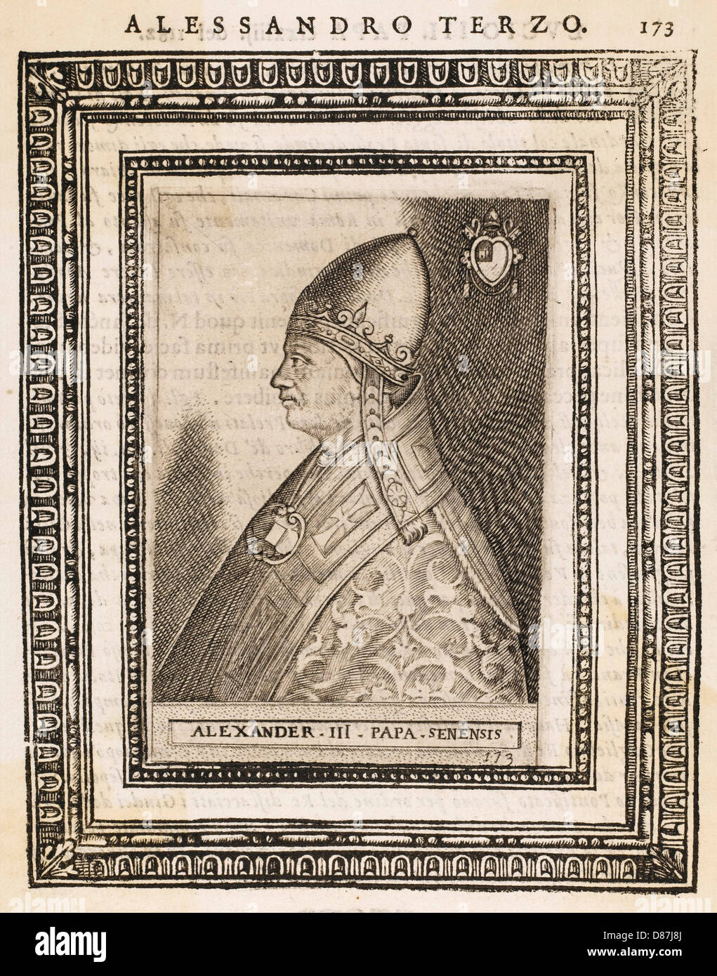 Pope Alexander Iii High Resolution Stock Photography and Images - Alamy