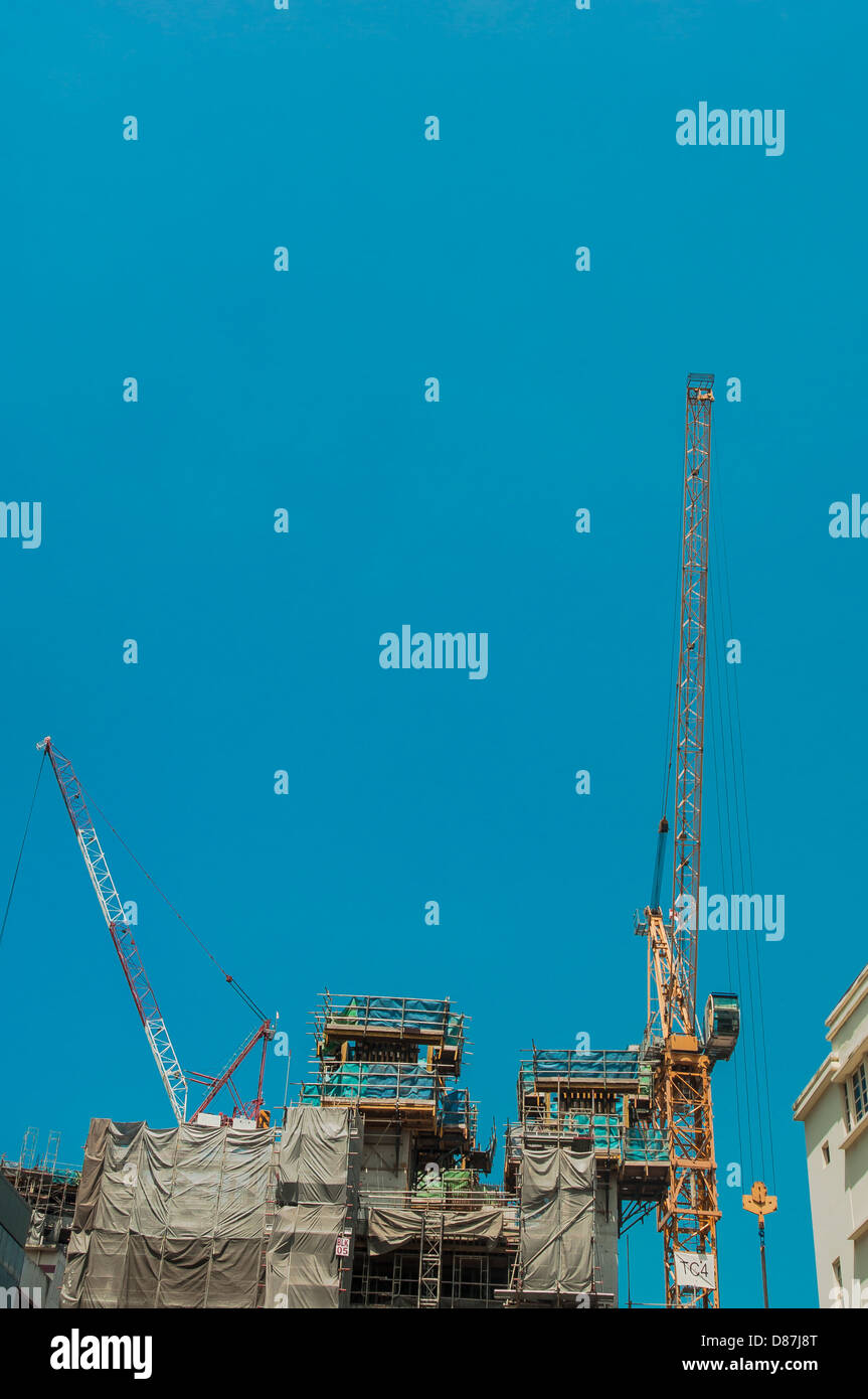 Heavy equipment cranes hi-res stock photography and images - Alamy