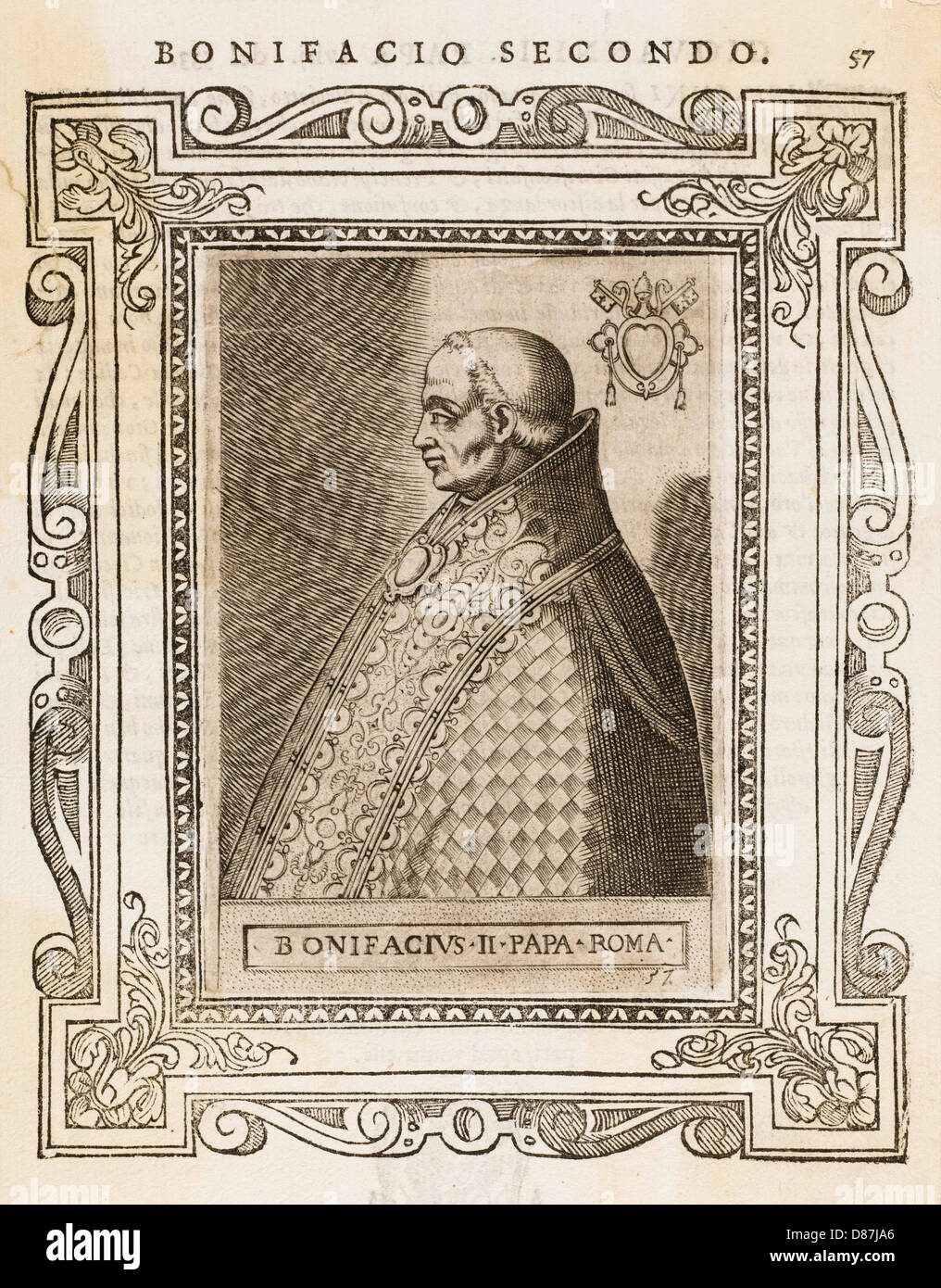 Bonifacius ii hi-res stock photography and images - Alamy