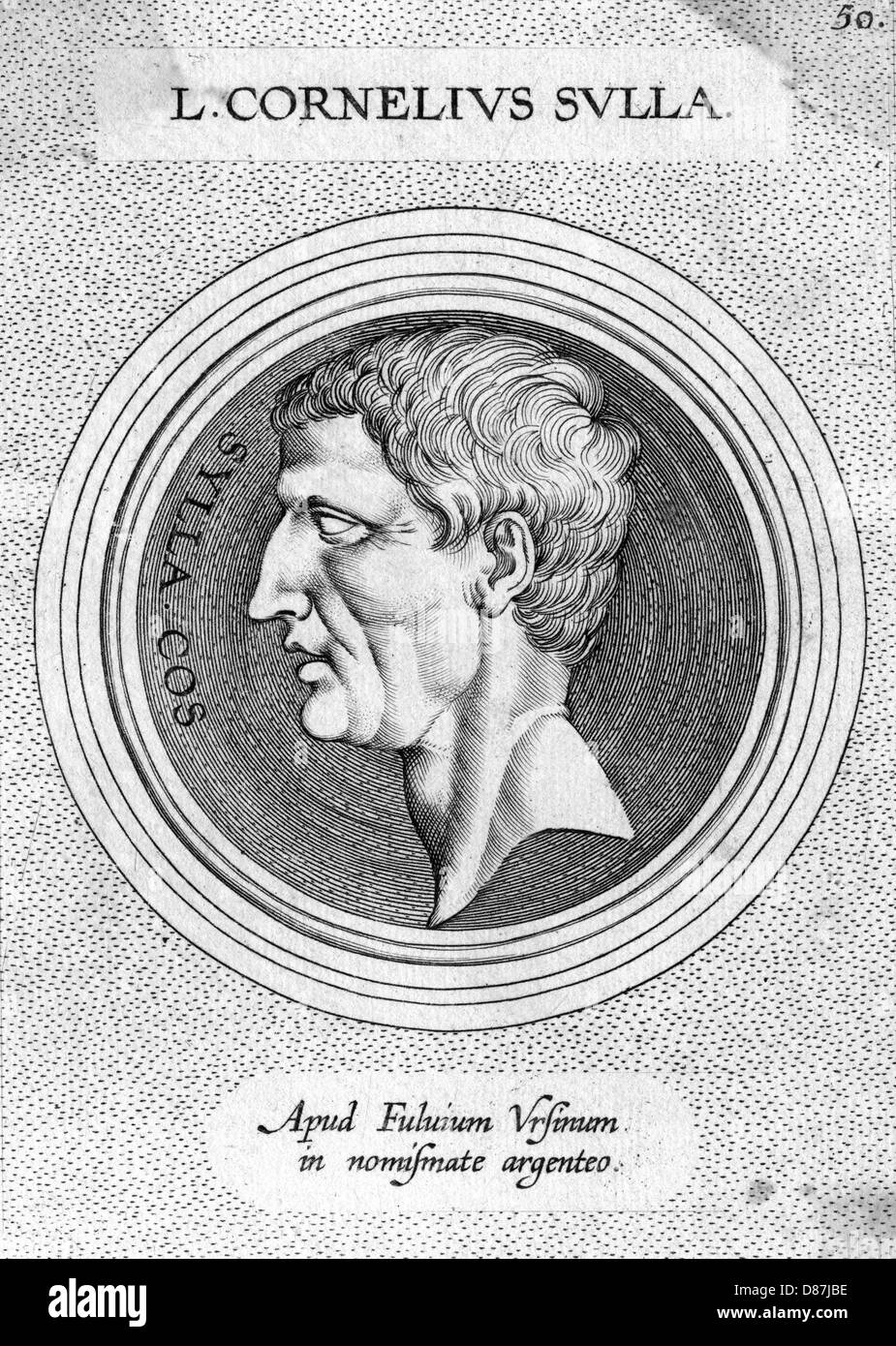 Lucius Cornelius Sulla Stock Photo - Alamy