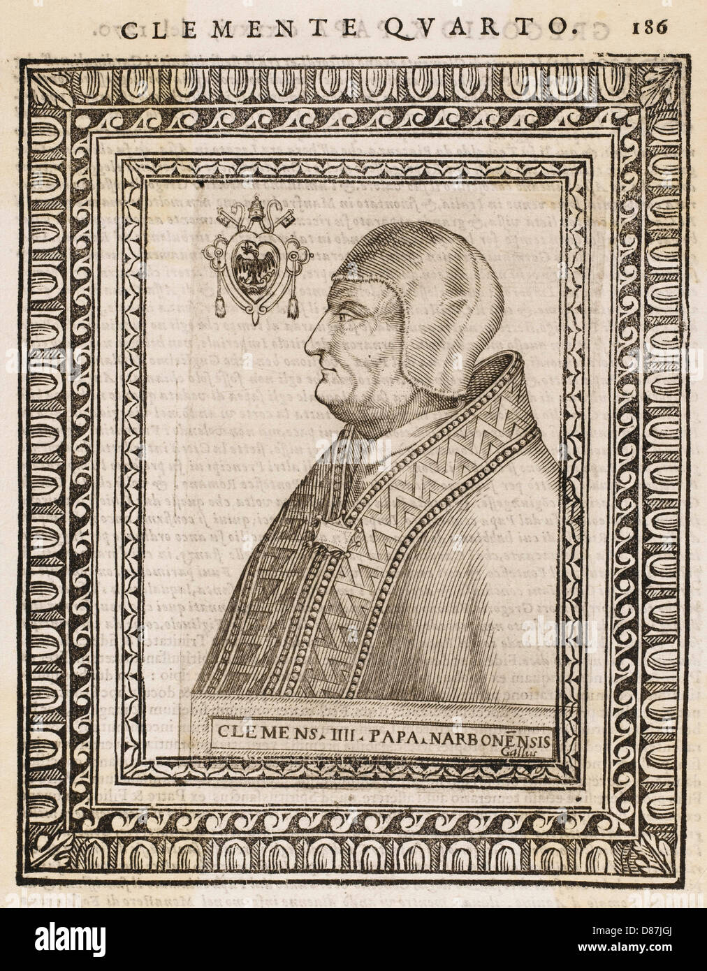POPE CLEMENS IV Stock Photo - Alamy