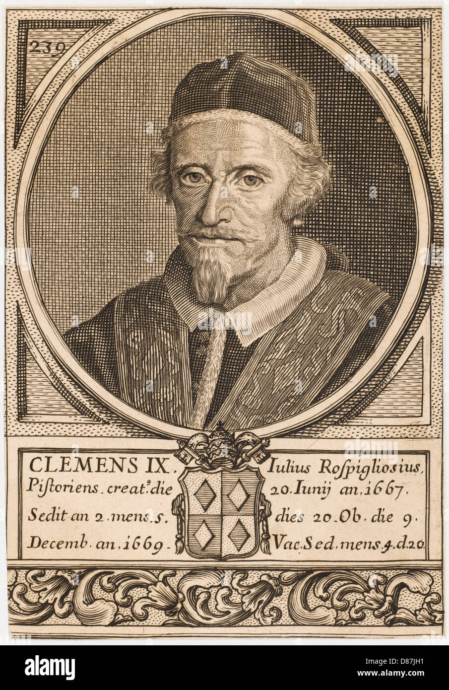 Pope clement ix hi-res stock photography and images - Alamy