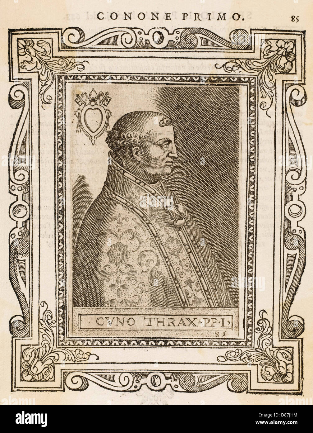 Pope conon hi-res stock photography and images - Alamy