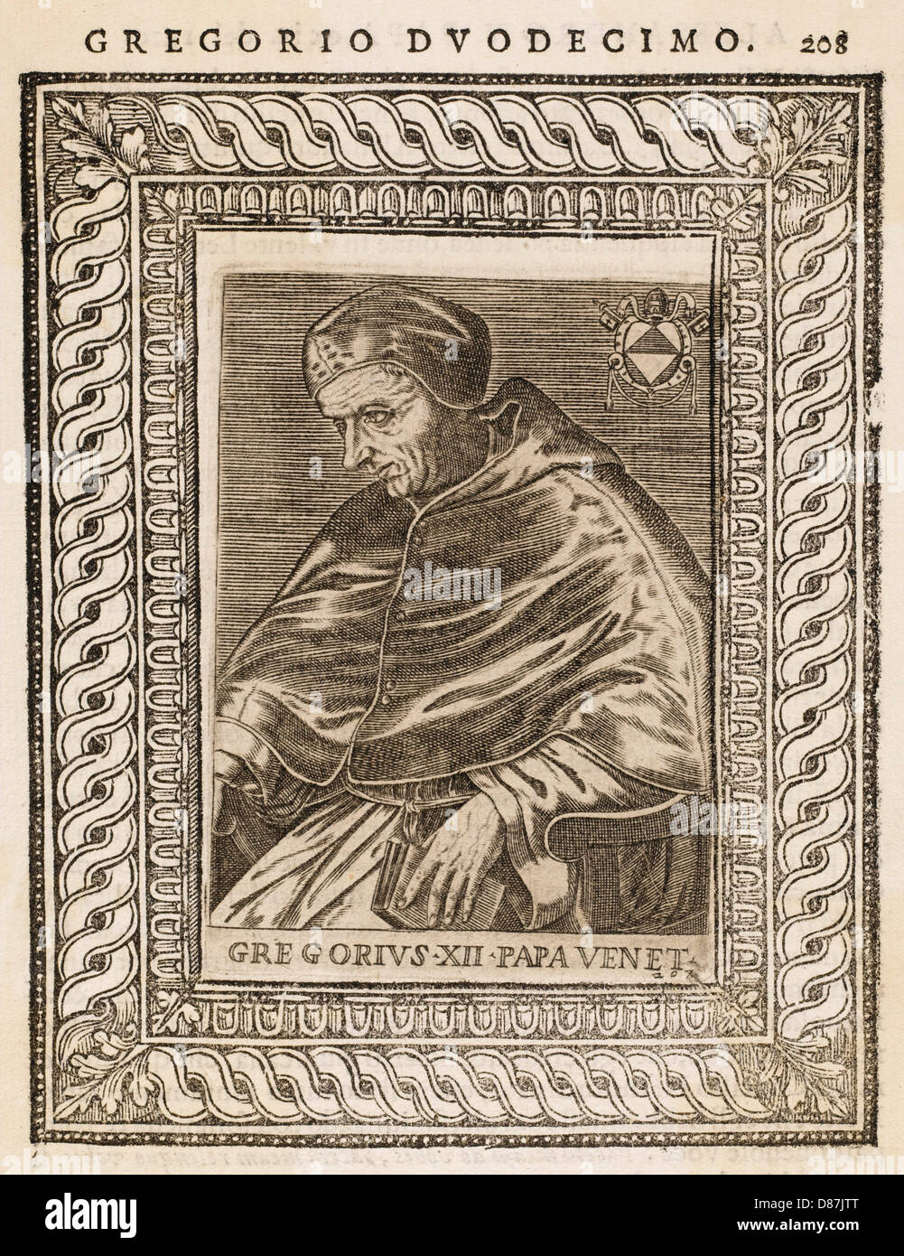 POPE GREGORIUS XII Stock Photo - Alamy
