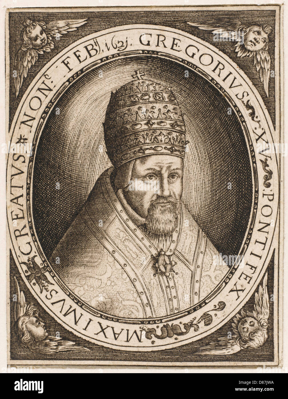 POPE GREGORIUS XV Stock Photo - Alamy