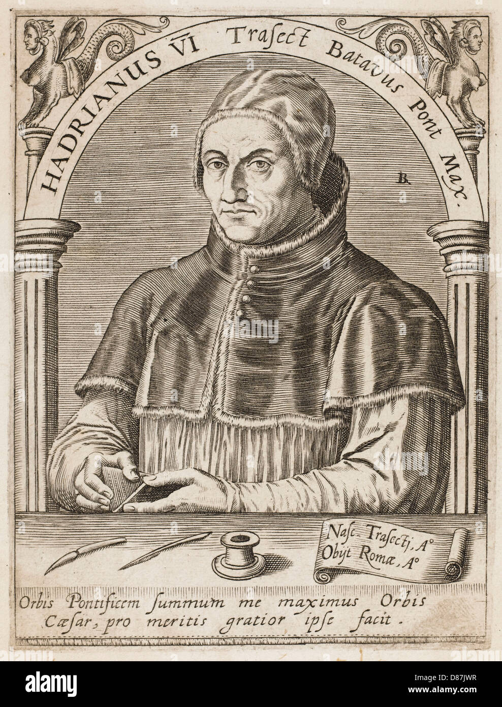 POPE HADRIANUS VI Stock Photo - Alamy