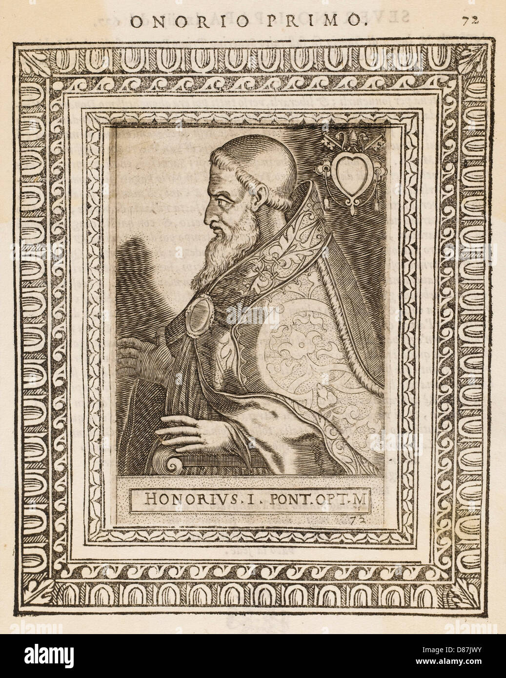 Pope honorius hi-res stock photography and images - Alamy