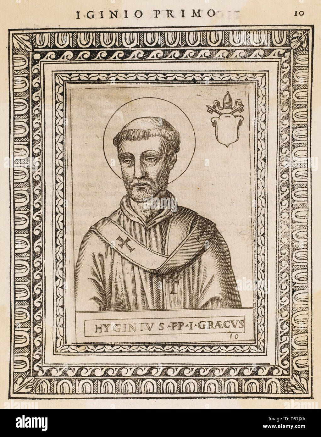 Saint hyginus hi-res stock photography and images - Alamy