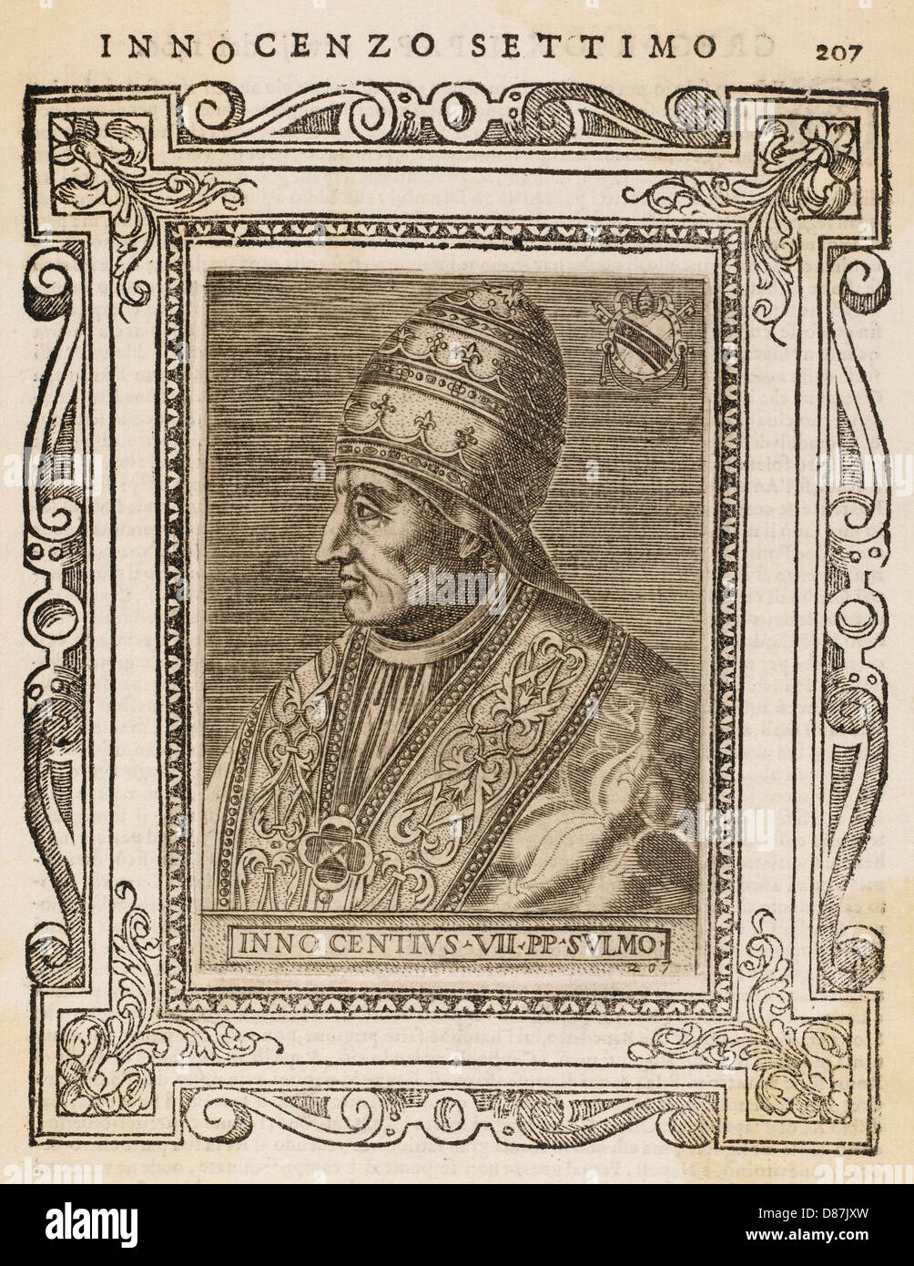 POPE INNOCENS VII Stock Photo - Alamy