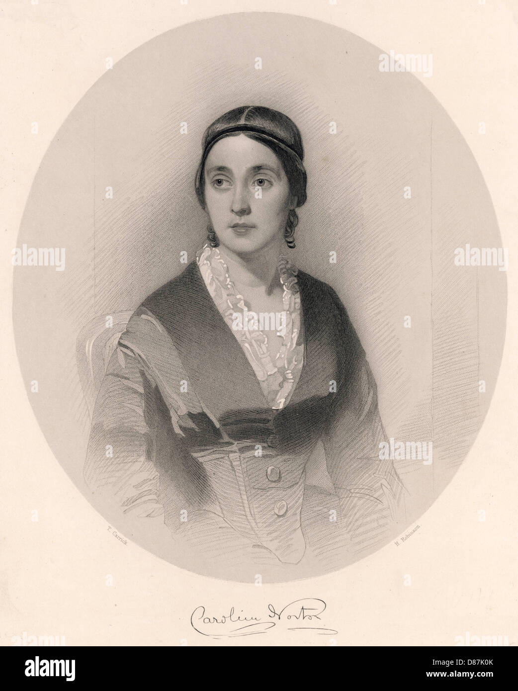 Caroline Norton Carrick Stock Photo - Alamy