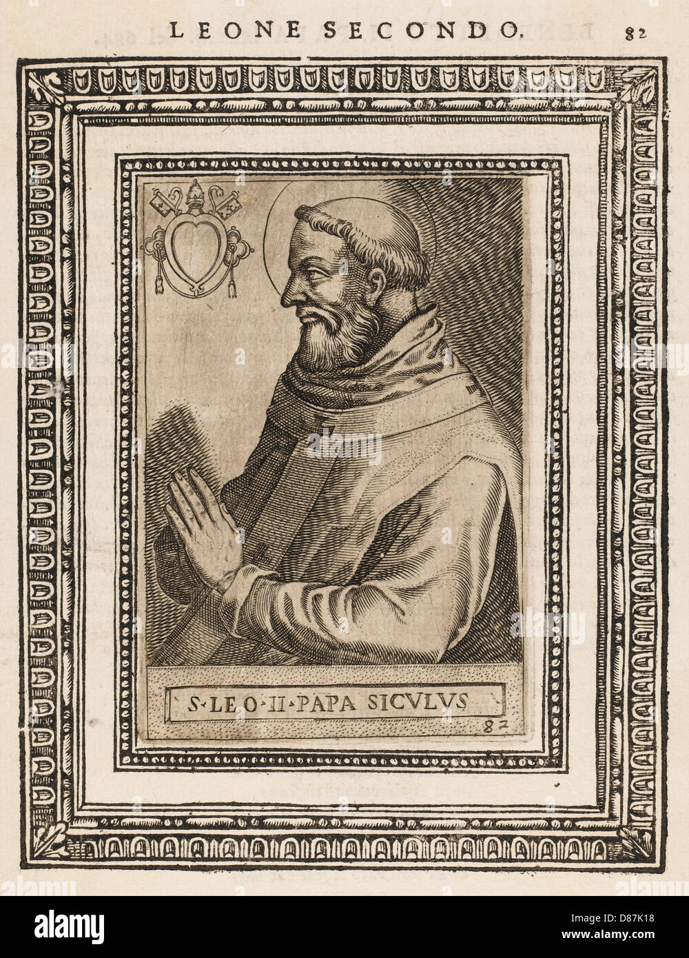 POPE LEO II Stock Photo - Alamy