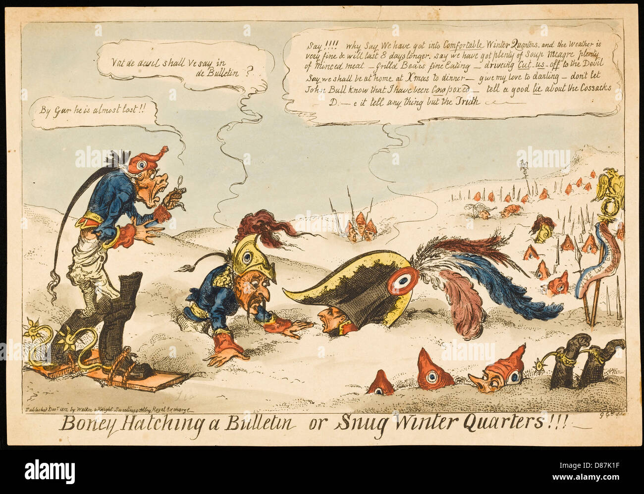 Napoleon russia winter hi-res stock photography and images - Alamy