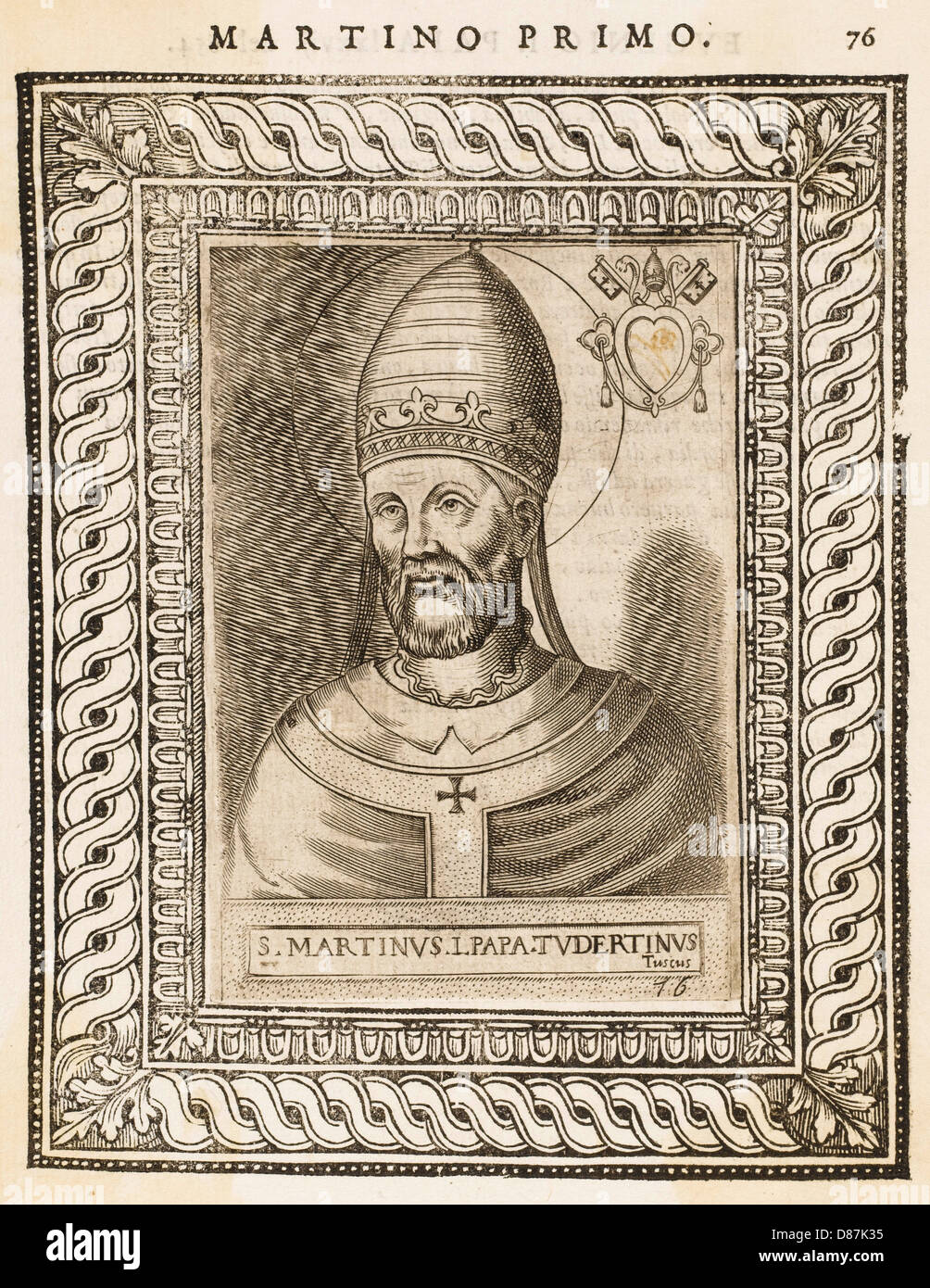 POPE MARTINUS I Stock Photo - Alamy