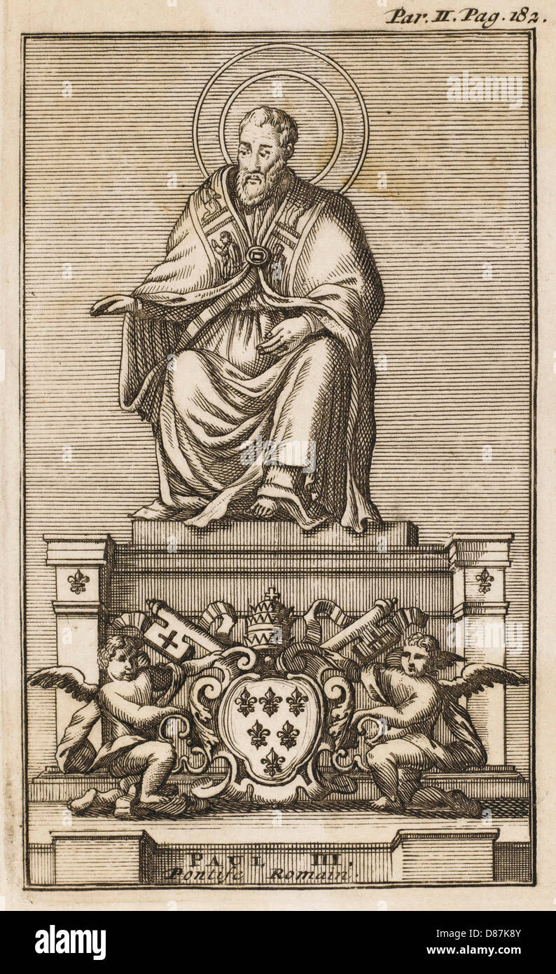 POPE PAULUS III Stock Photo - Alamy