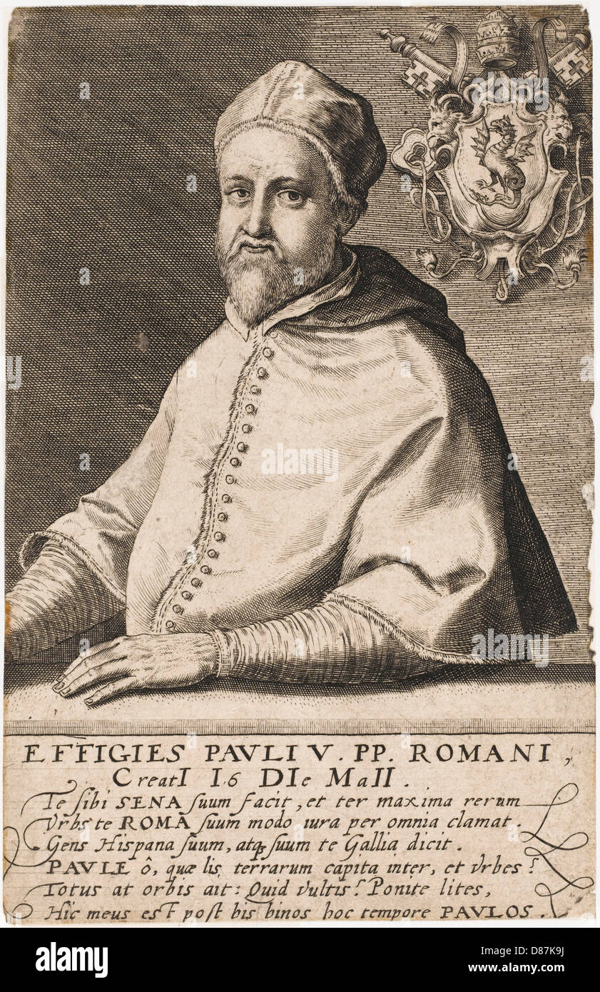 POPE PAULUS V Stock Photo - Alamy