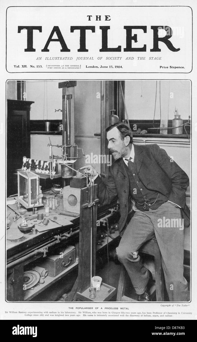 William ramsay hi-res stock photography and images - Alamy