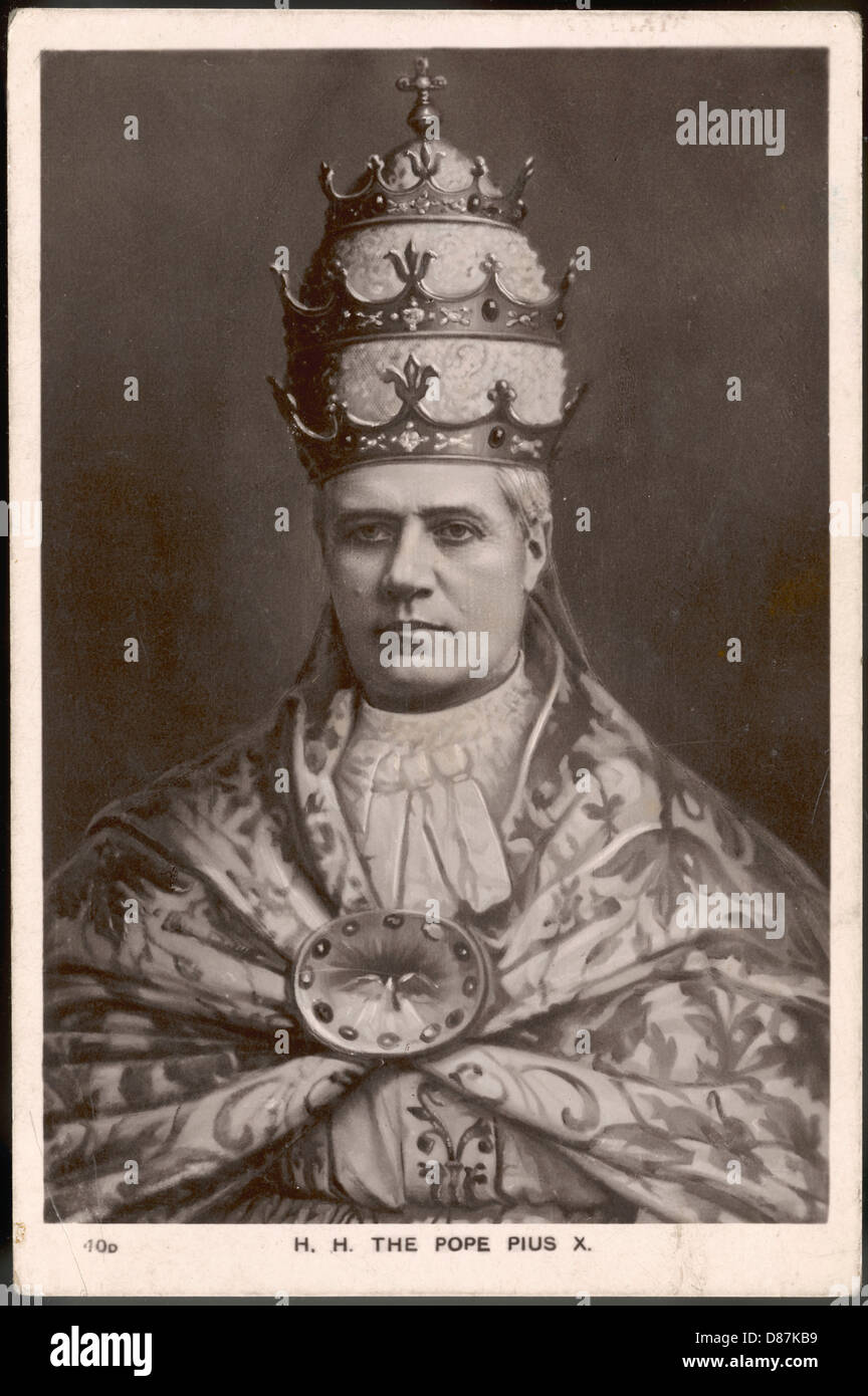 Pope pius x hi-res stock photography and images - Alamy