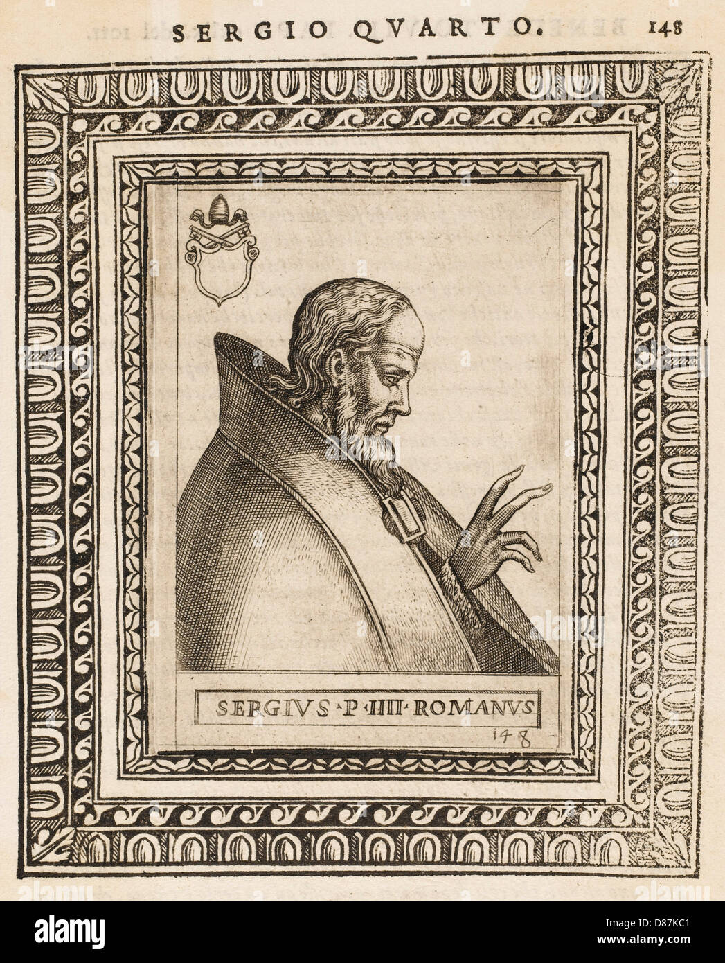 POPE SERGIUS IV Stock Photo - Alamy