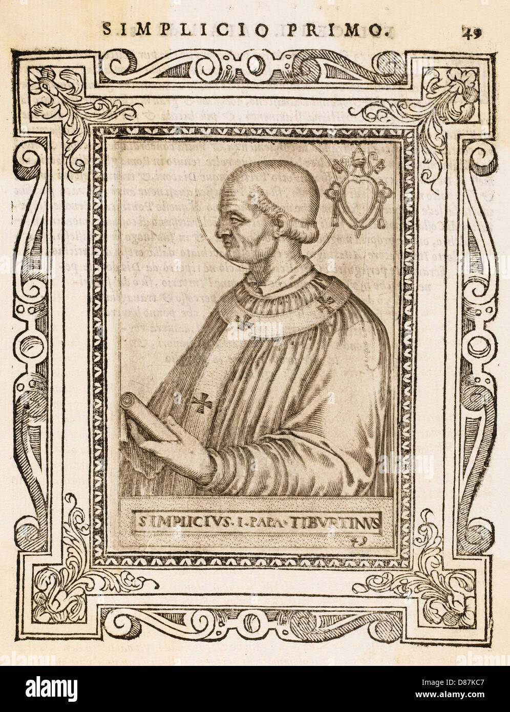 Saint simplicius hi-res stock photography and images - Alamy