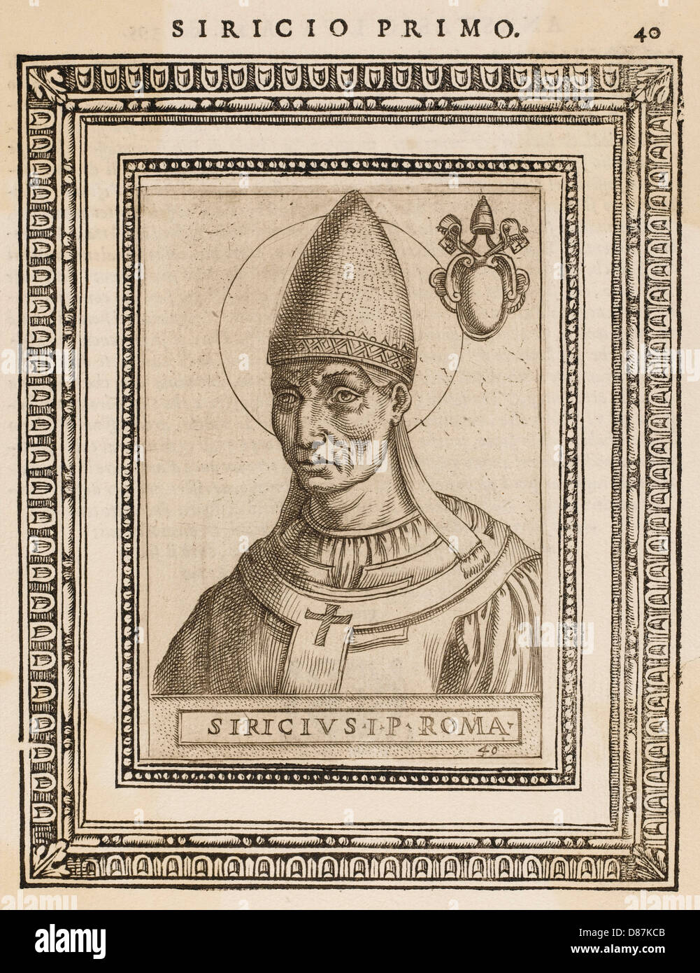Saint siricius hi-res stock photography and images - Alamy