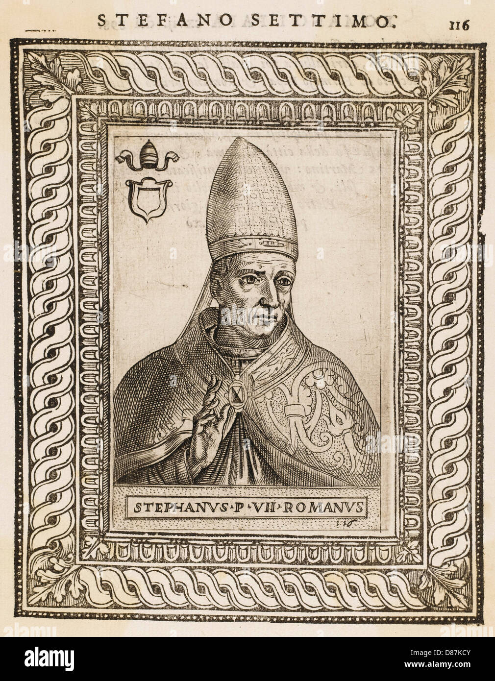 Stephanus viii hi-res stock photography and images - Alamy