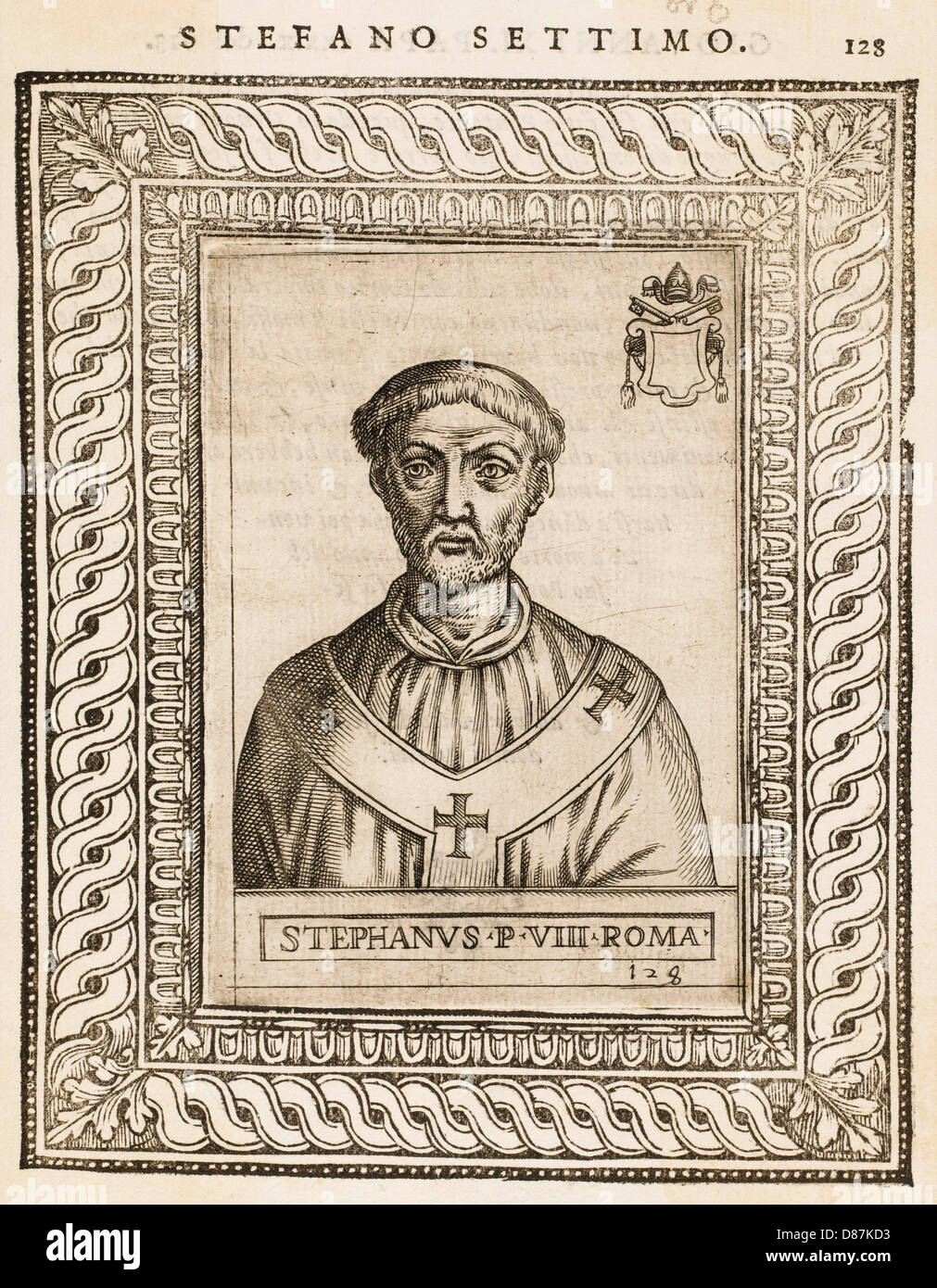POPE STEPHANUS VII Stock Photo - Alamy