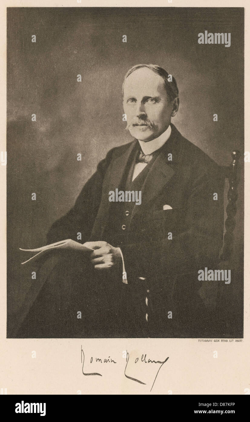 Romain rolland hi-res stock photography and images - Alamy