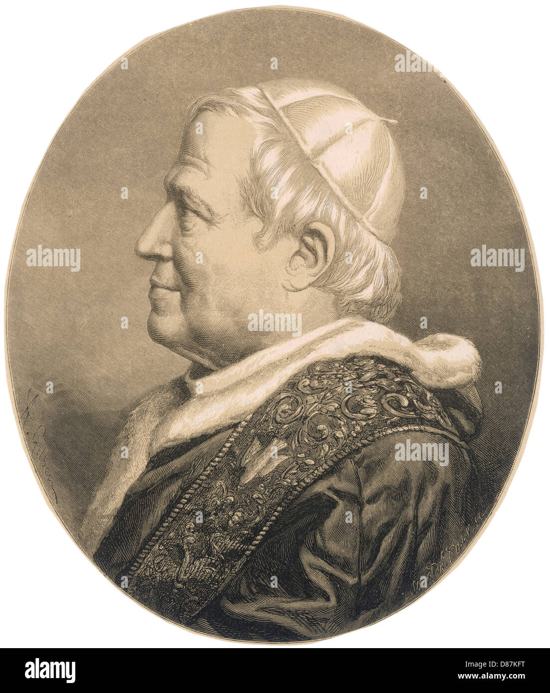 POPE PIUS IX Stock Photo - Alamy