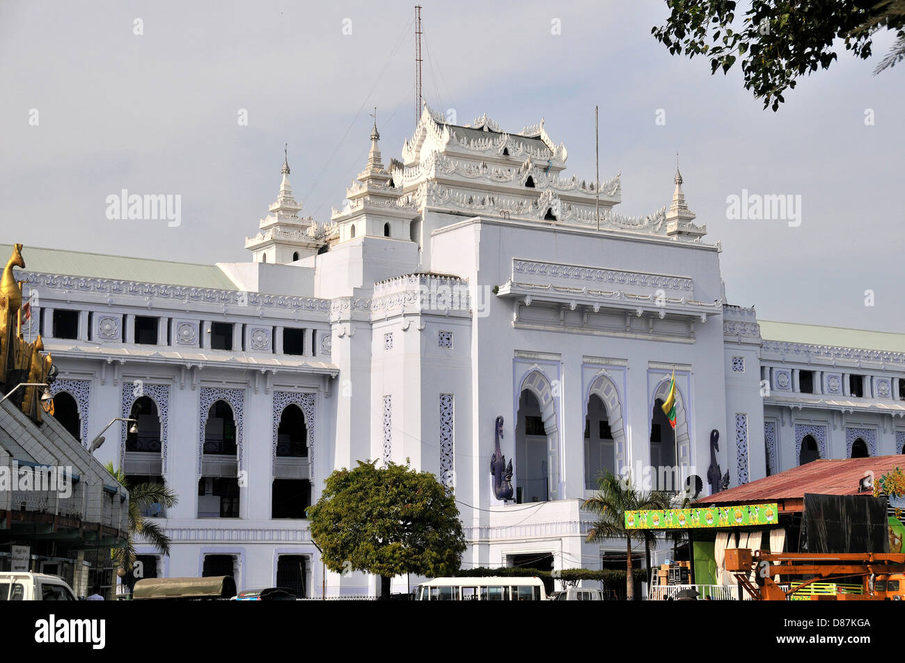 City hall Yangon Myanmar Stock Photo - Alamy