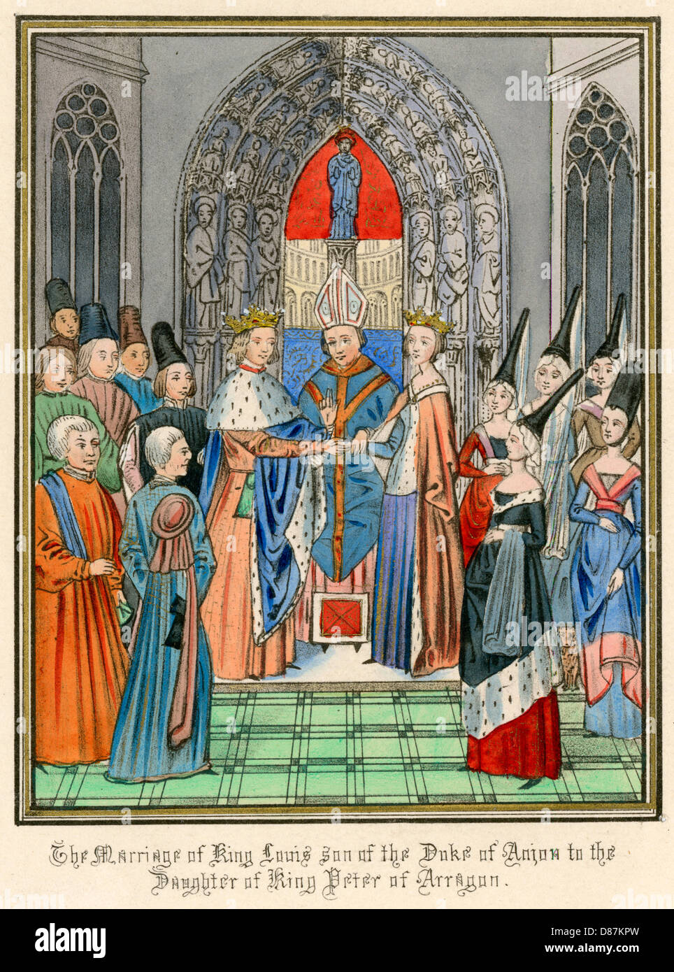 14th century marriage hi-res stock photography and images - Alamy