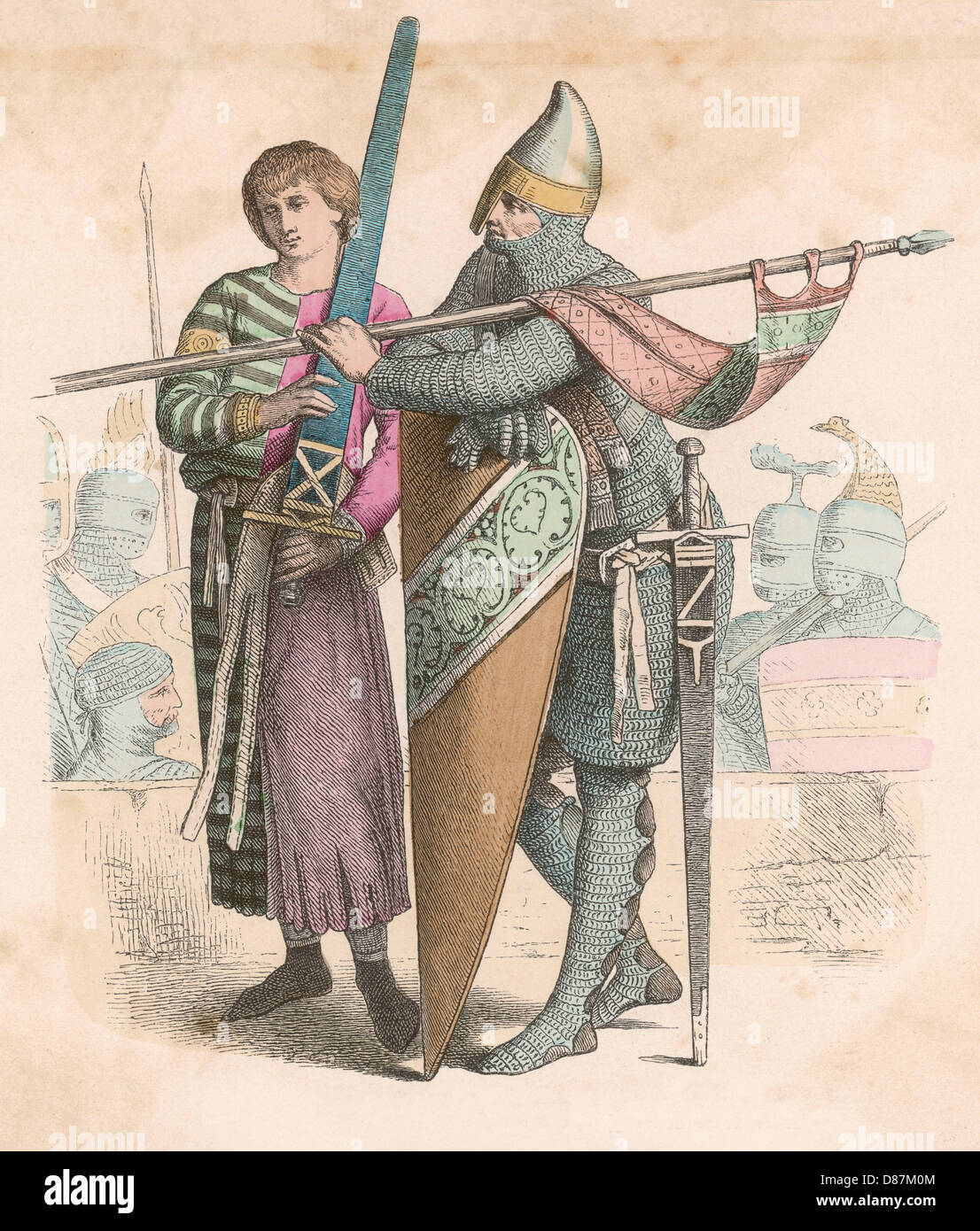 Squire Knight High Resolution Stock Photography and Images - Alamy