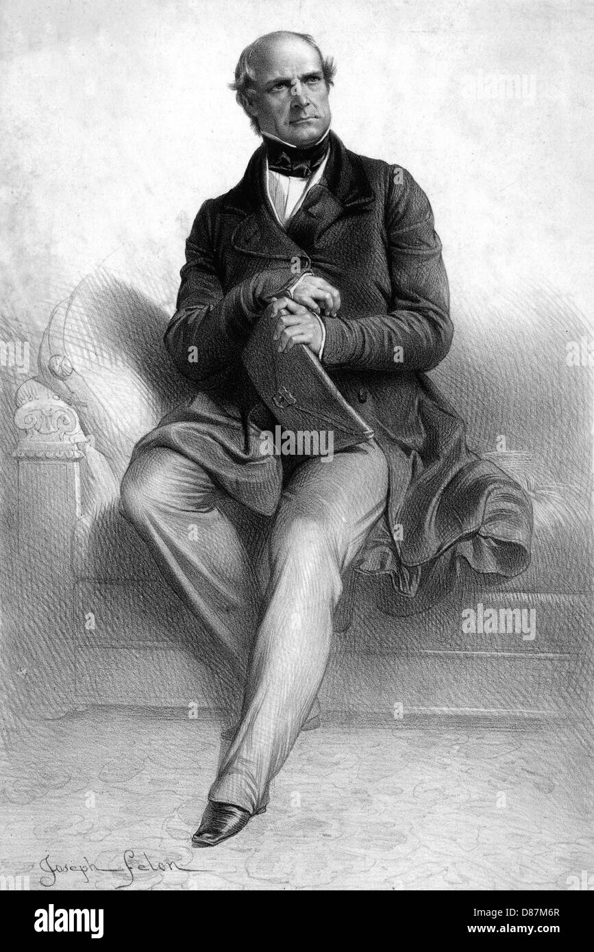 Camille Hyancithe Odilon Barrot Stock Photo - Alamy