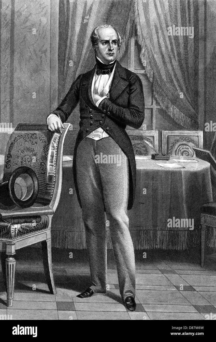 Camille Hyacinthe Odilon Barrot Stock Photo - Alamy