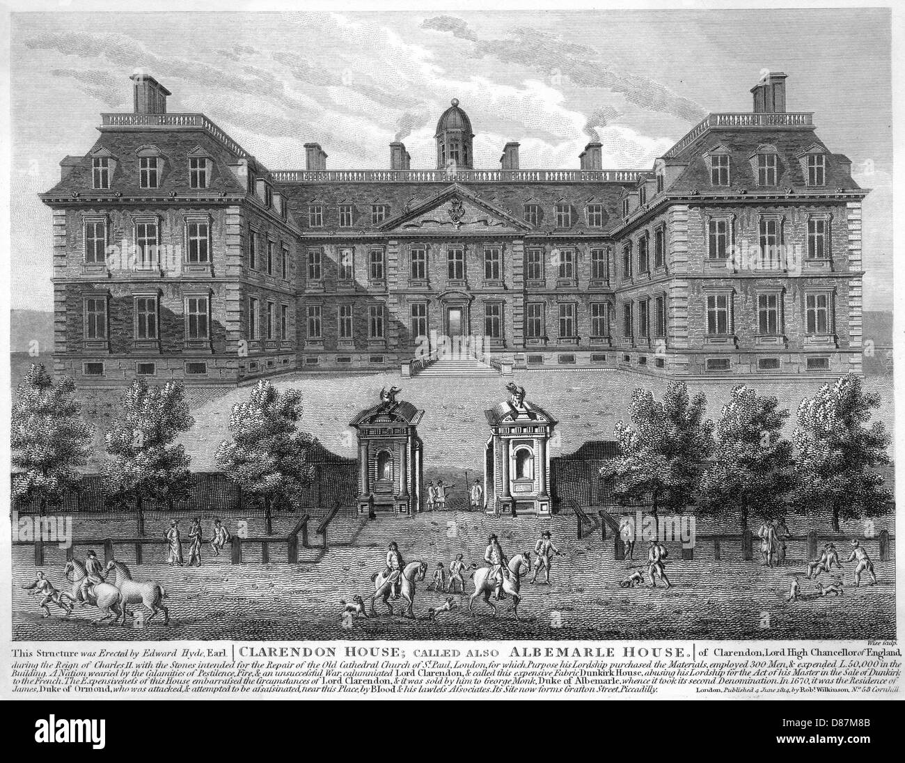 Clarendon house london hi-res stock photography and images - Alamy