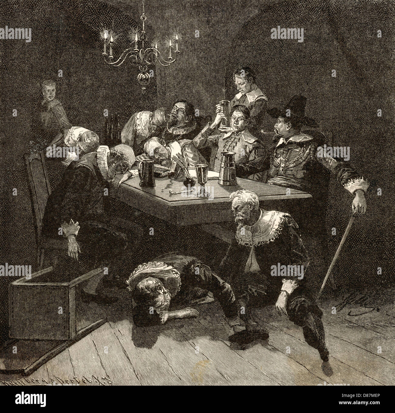 DUTCH DRINKER DRUNK Stock Photo - Alamy