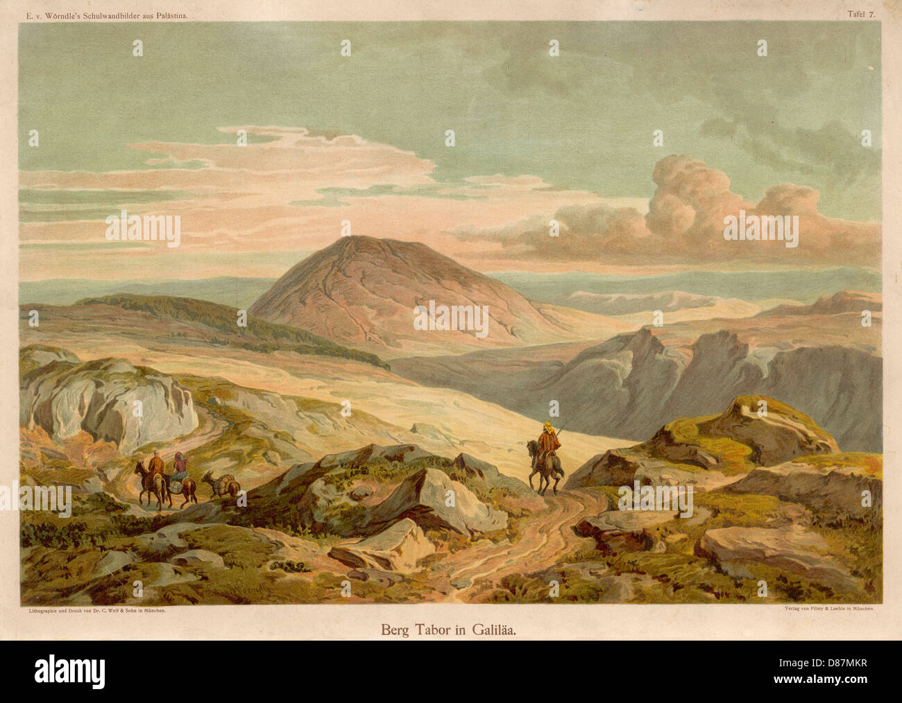 ISRAEL / MOUNT TABOR Stock Photo - Alamy