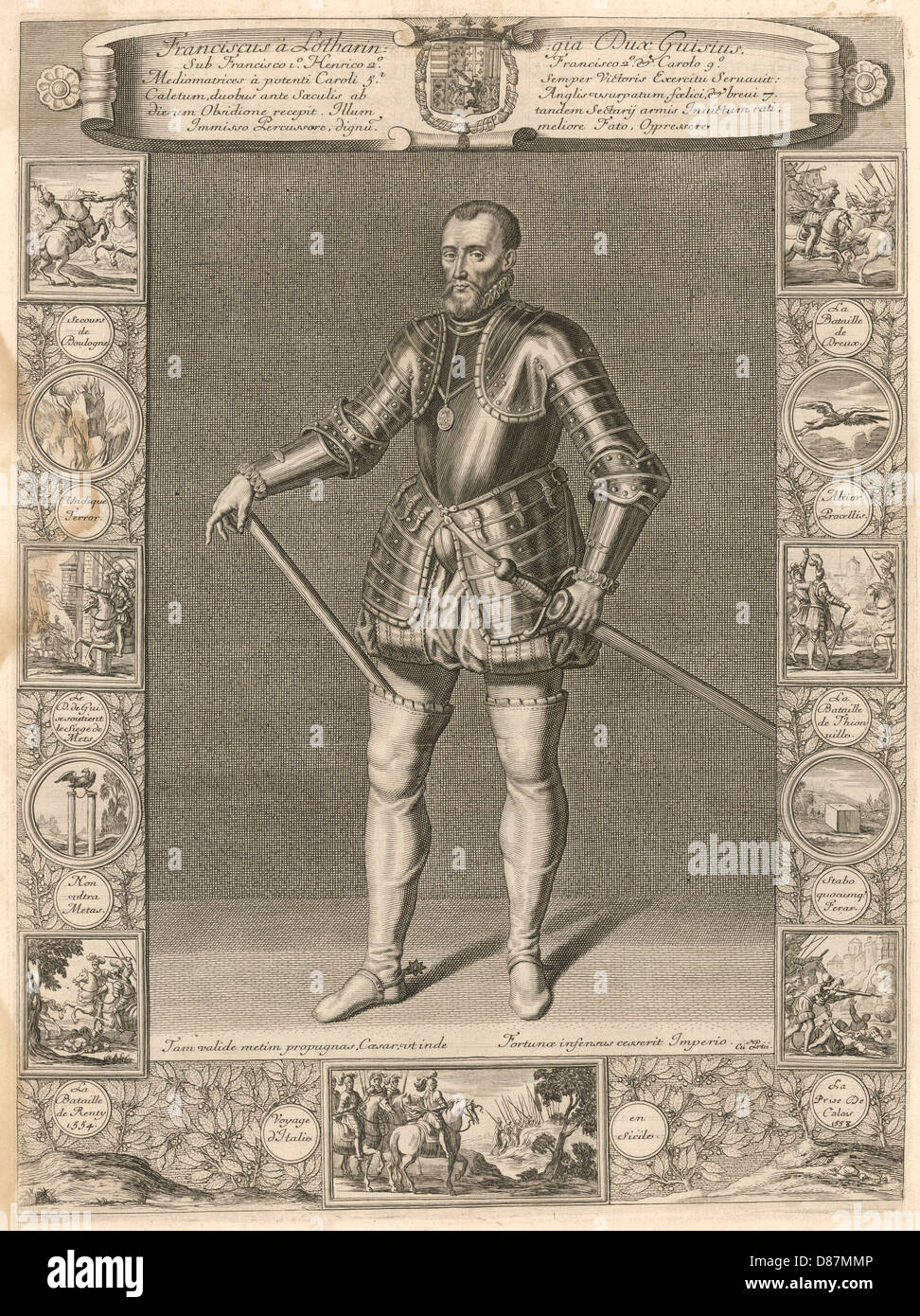 FRANCOIS, DUC DE GUISE Stock Photo - Alamy