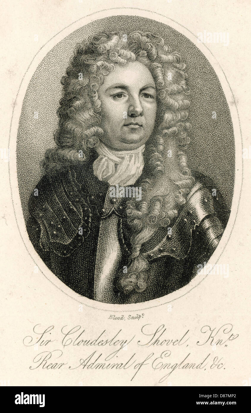 Sir Cloudesley Shovell Stock Photo - Alamy