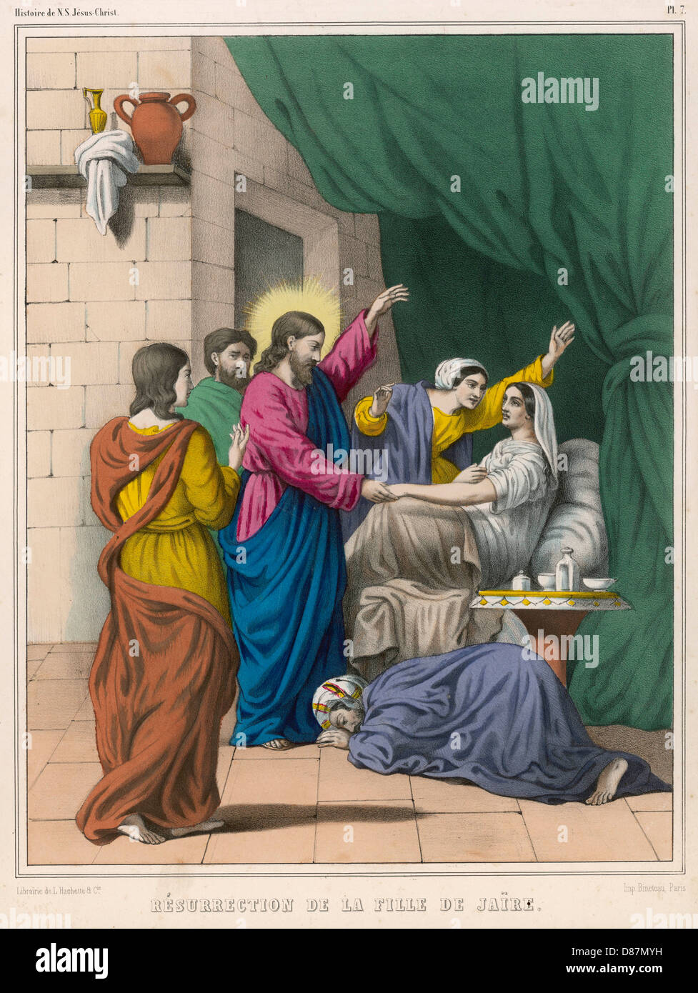 JAIRUS'S DAUGHTER REBORN Stock Photo - Alamy