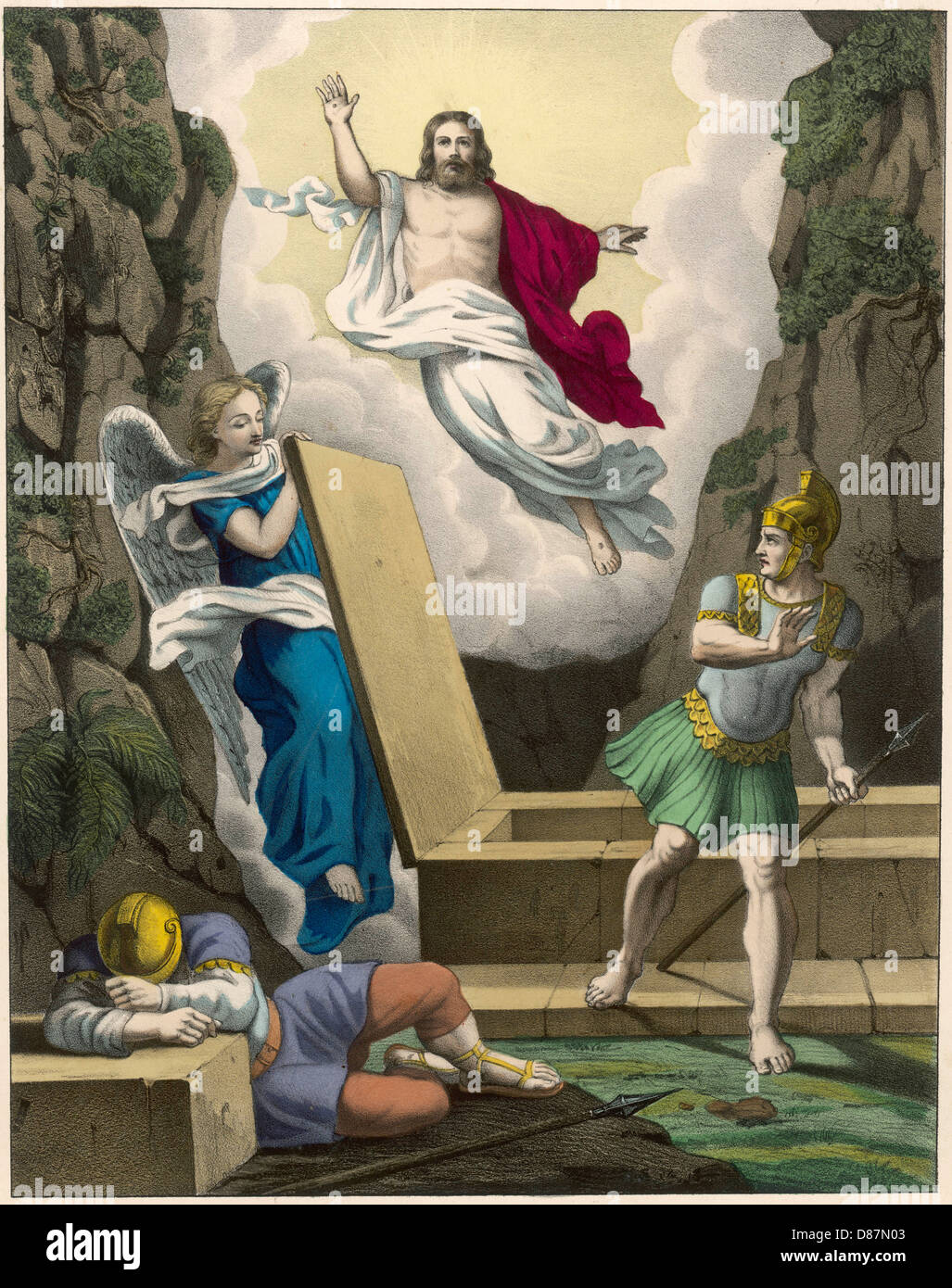 Jesus rises from the tomb hi-res stock photography and images - Alamy