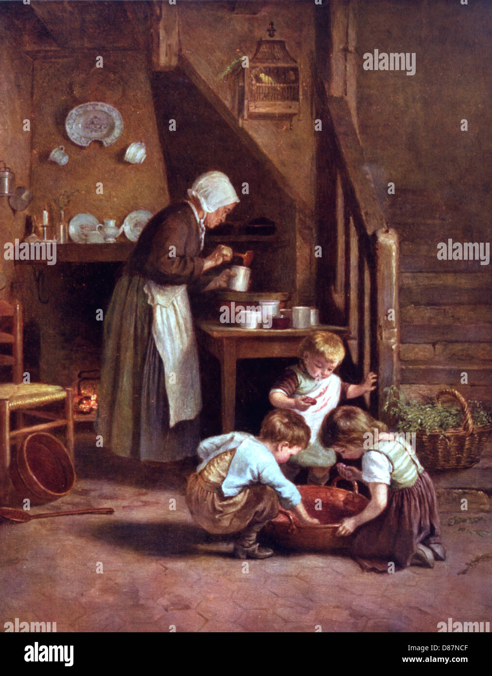 MAKING JAM C19 Stock Photo - Alamy