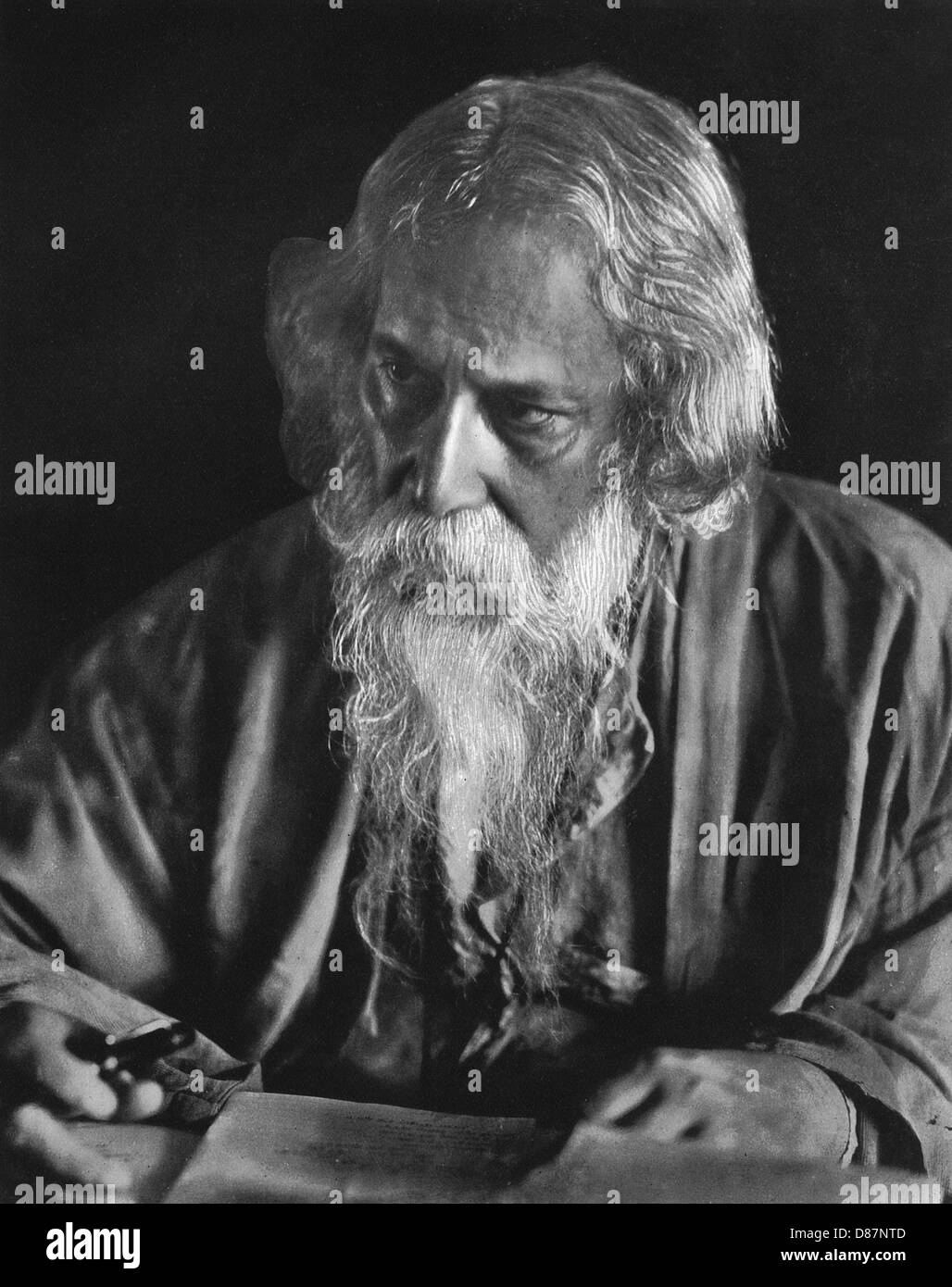 Rabindranath tagore hi-res stock photography and images - Alamy